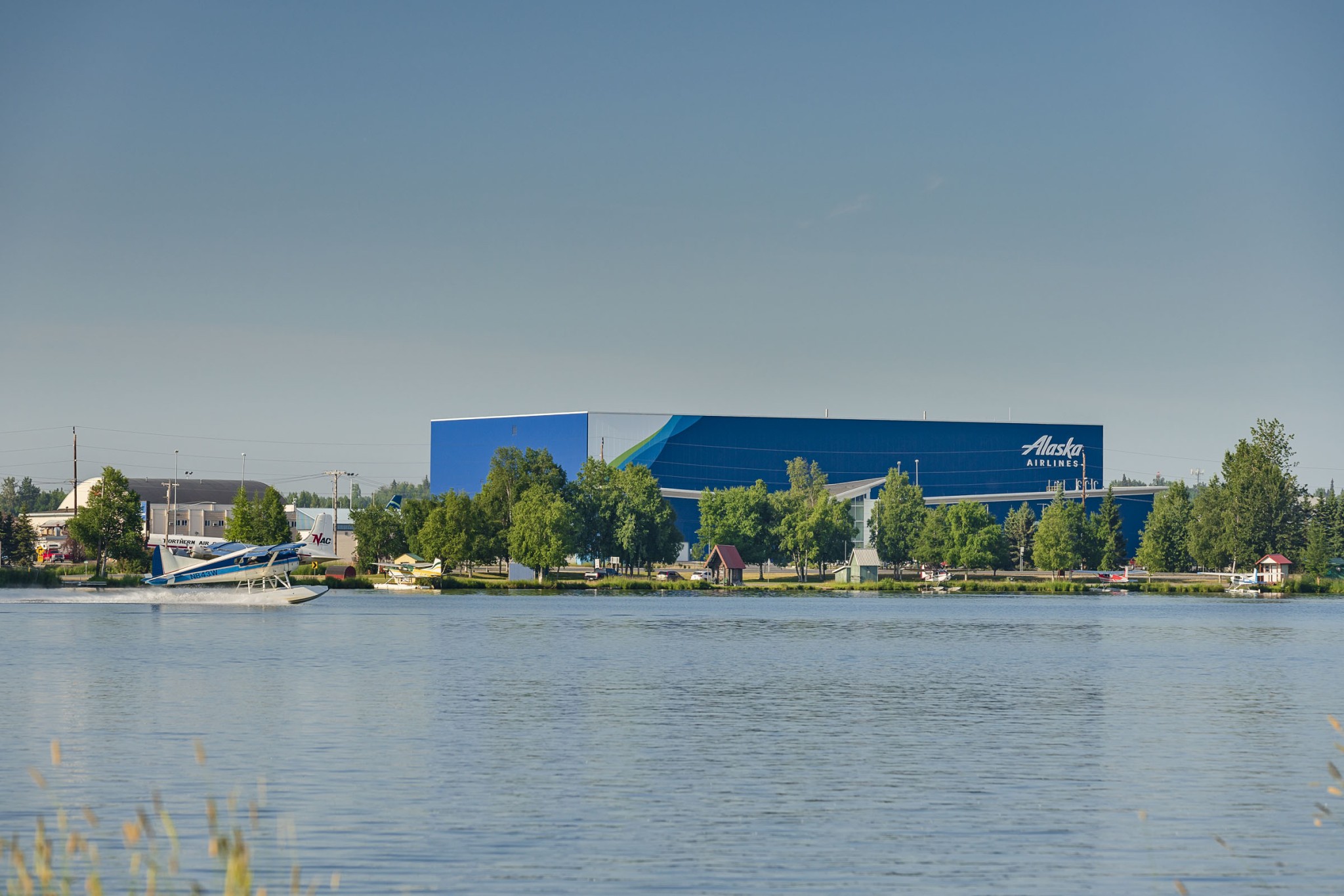 Alaska Airlines Anchorage Hangar | AMC Engineers